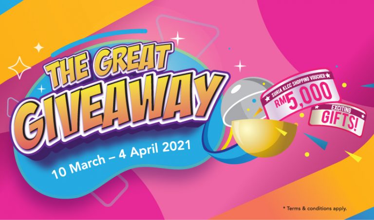 The Great Giveaway Participating Stores | Suria KLCC